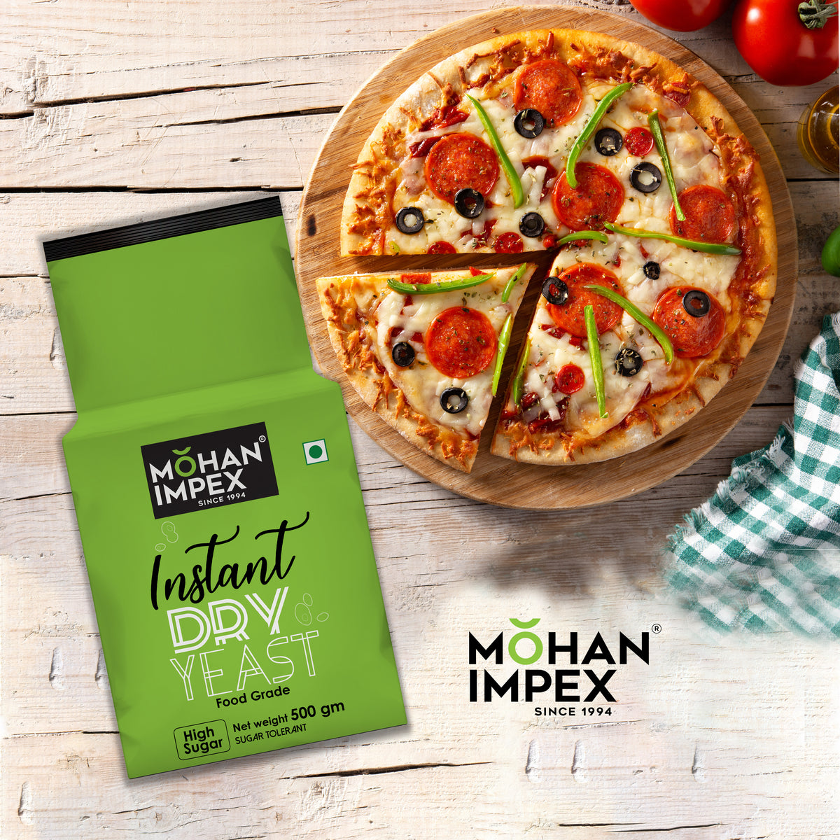 Mohan Impex Instant Dry Yeast [ Pack Of 2 ]