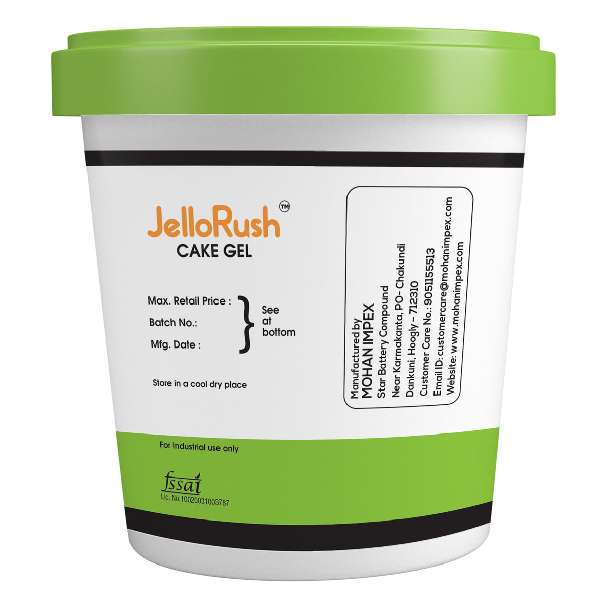 Mohan Impex 800 gm Cake Gel |Cake Sponge Improver|Useful when making ...